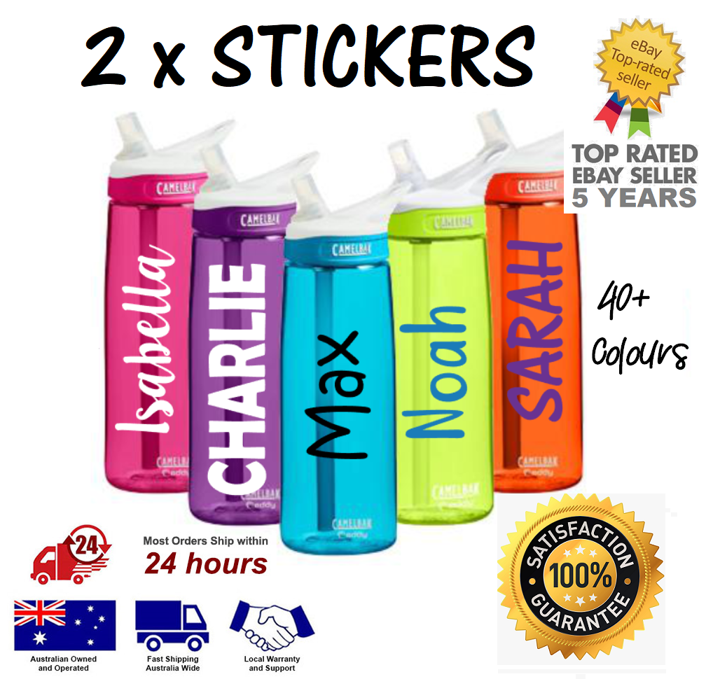 Name Labels For Water Bottles Reusable Silicone Baby Bottle Labels For