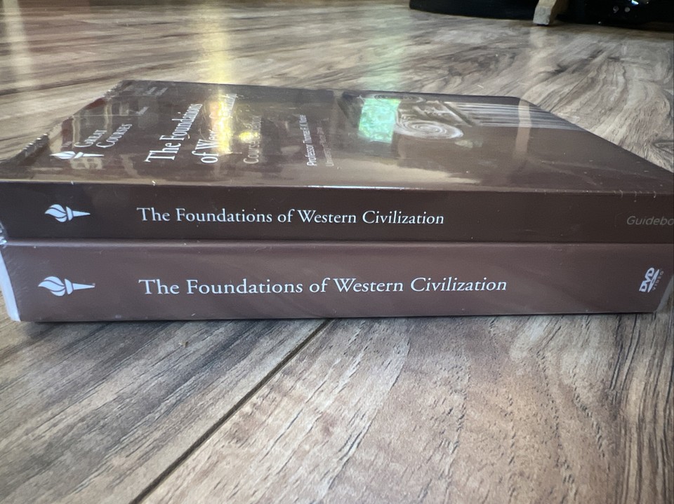 Great Courses The Foundations of Western Civilization Part I-IV 8 DVDs ...