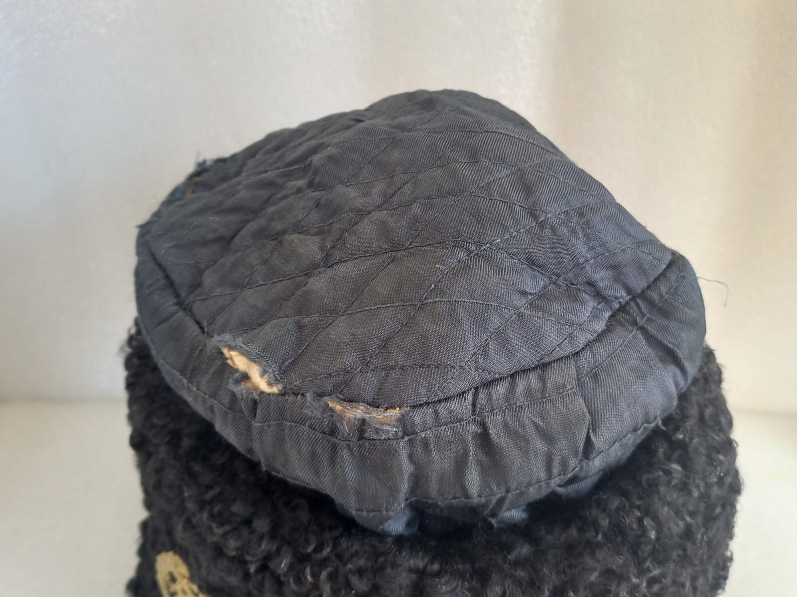 Ultra rare antique Jordan Helmet hat cap officer Military army ...