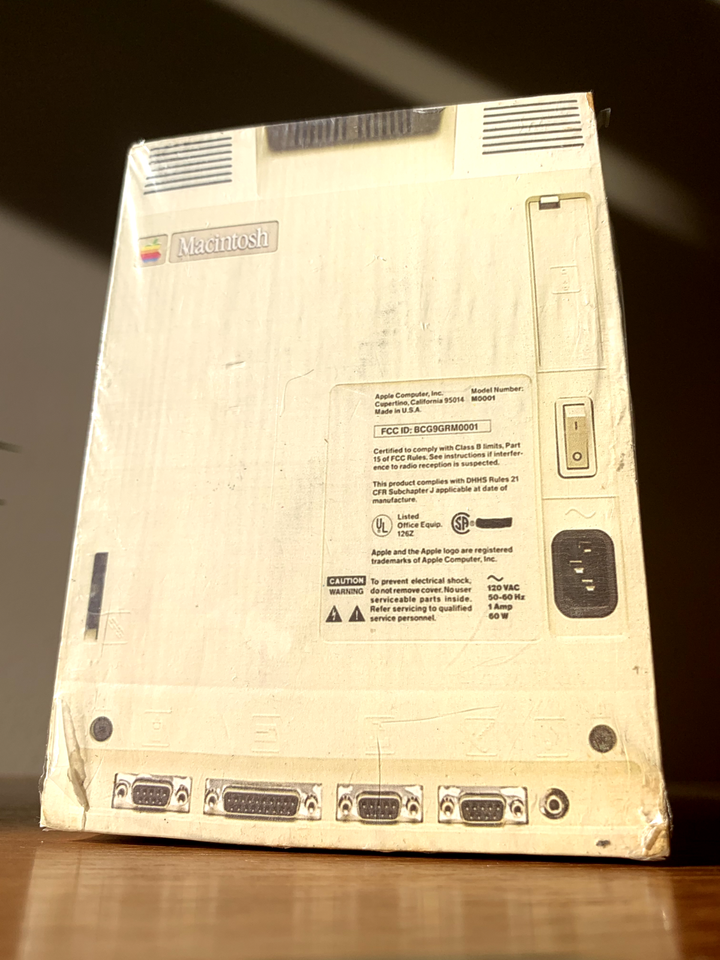 RARE SEALED Apple Macintosh 128K Computer Note Cube Pad Steve Jobs ...