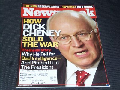 2003 NOVEMBER 17 NEWSWEEK MAGAZINE - DICK CHENEY FRONT COVER - L 19482 ...