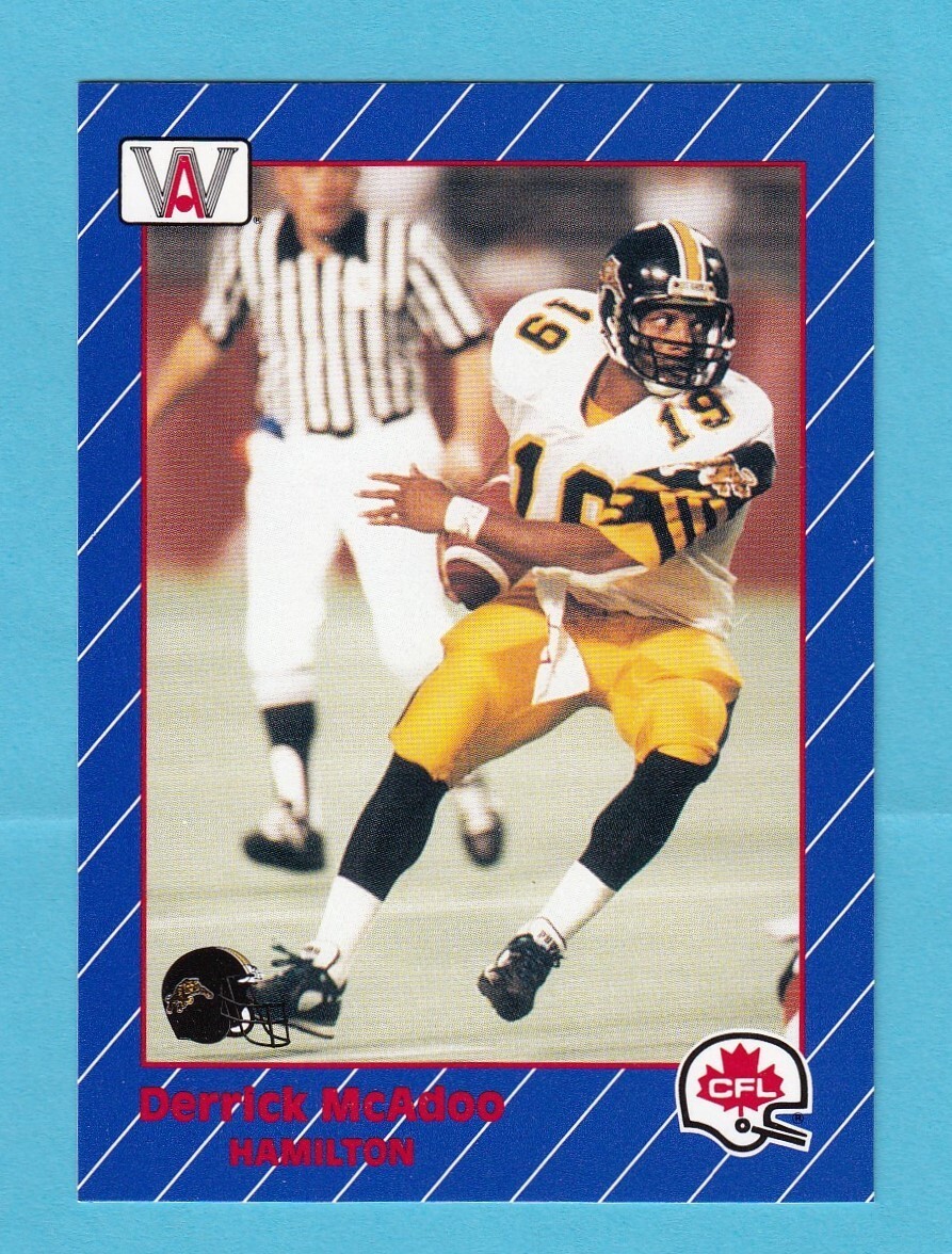 1991 AW Sports Canadian Football - Grover Covington - Tigers Box 737 | eBay