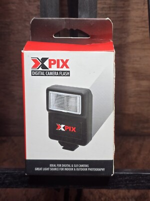 XPIX Digital & SLR Camera Flash Great for Indoor & Outdoor Photography ...