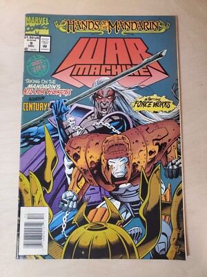 Marvel WAR MACHINE #9 Hands of the Mandarin Force Works VF+ Dec 1994 ...