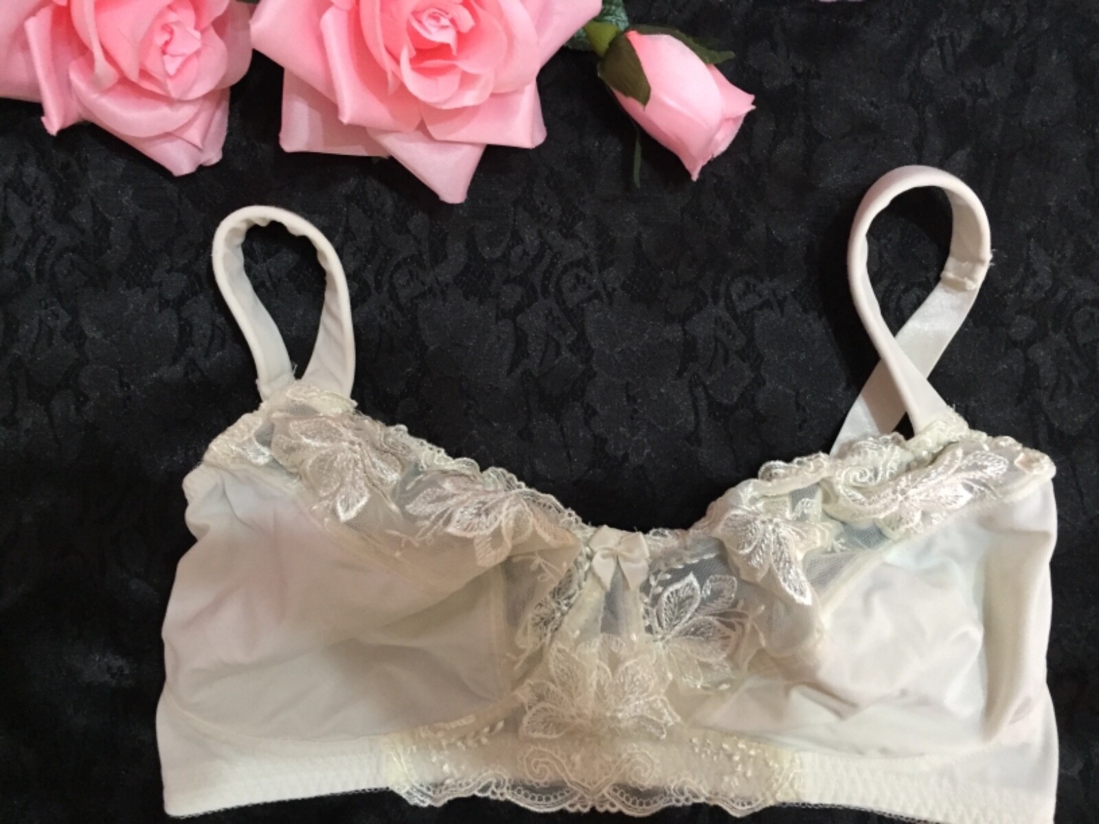 BPC SELECTION Bra size it 5dd us 38dd eu 85E Unpadded wireless ivory | eBay
