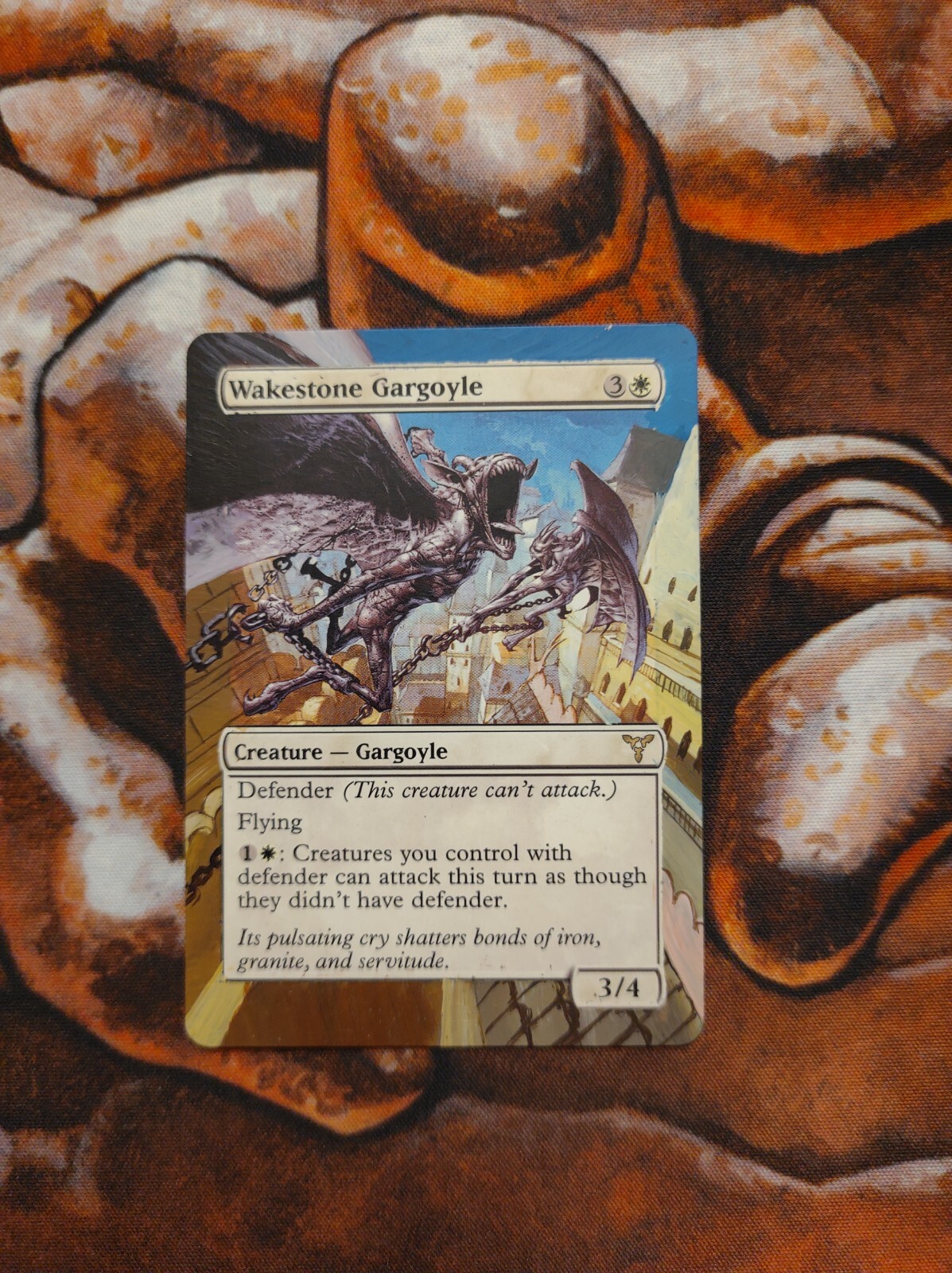Magic the Gathering Wakestone Gargoyle Hand Painted Unique Custom MTG ...
