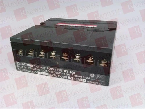 SCHNEIDER ELECTRIC 8005-RT-108 / 8005RT108 (USED) | eBay