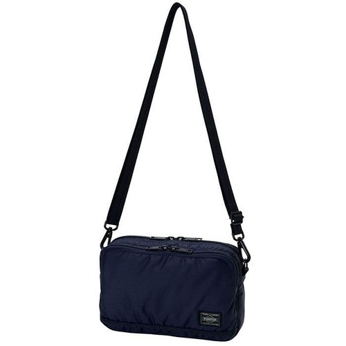 Yoshida Bag PORTER FLASH Shoulder Bag Navy 689-05940 W230xH150xD60mm Zip Closure | eBay