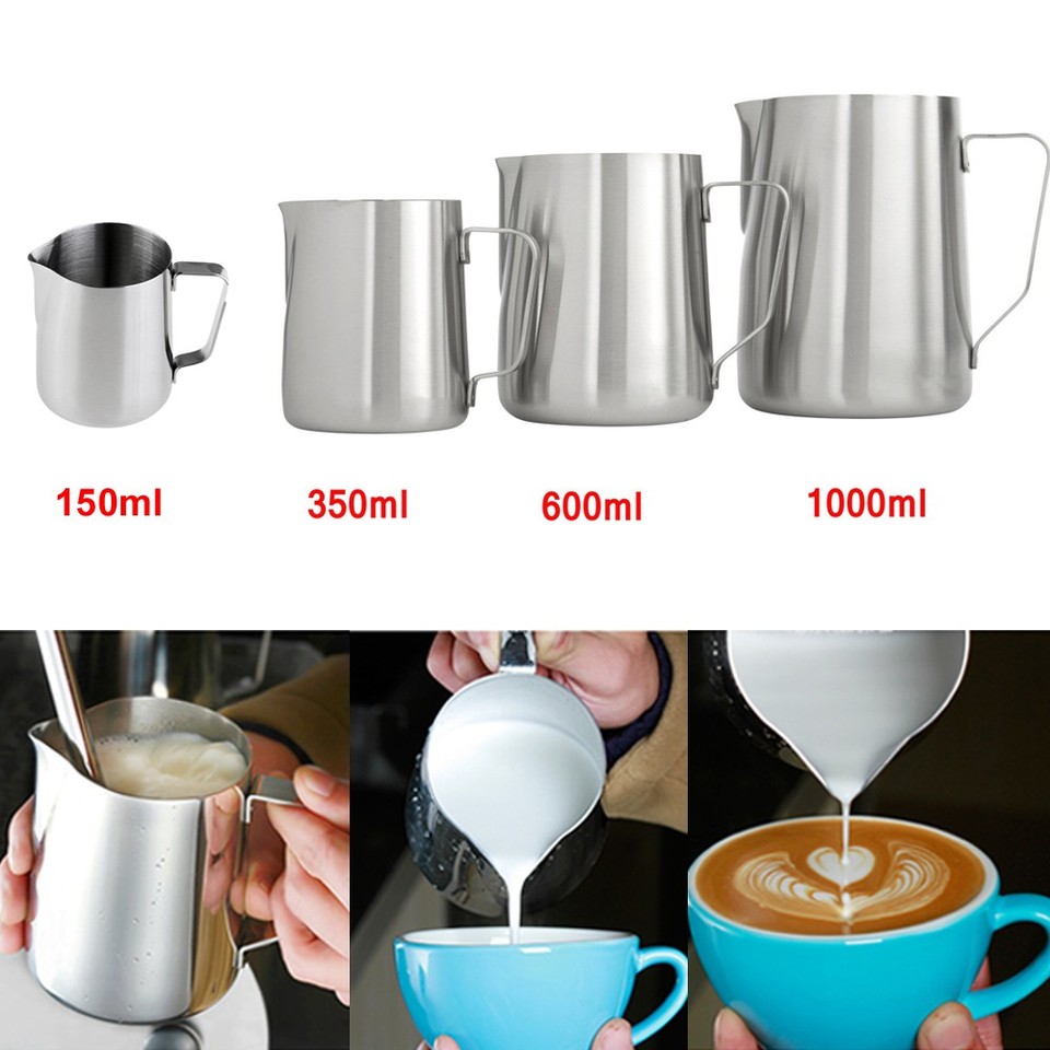 150 Ml Pull Flower Cup Metal Milk Frothing Jug Coffee Baby Pourer for ...