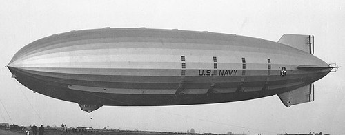 ZRS-4 USS Akron US Navy ZRS4 Airship Wood Model Replica Small Free ...