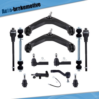 12Pc For Chevrolet GMC Hummer H2 New Control Arm Ball Joint Pitman ...