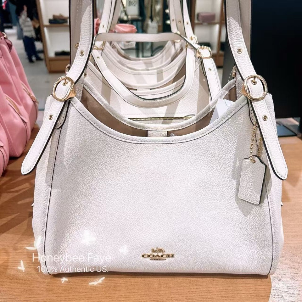 NWT Coach Erin Shoulder Bag In Signature Canvas CAQ87/CAQ86 | eBay