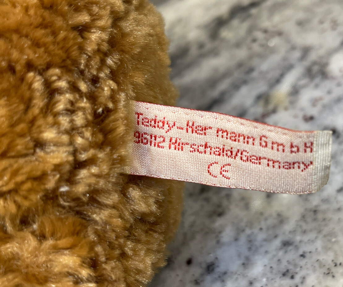 Hermann Floppy Dog Plush D-96112 Teddy Collection W Tags B18 | eBay