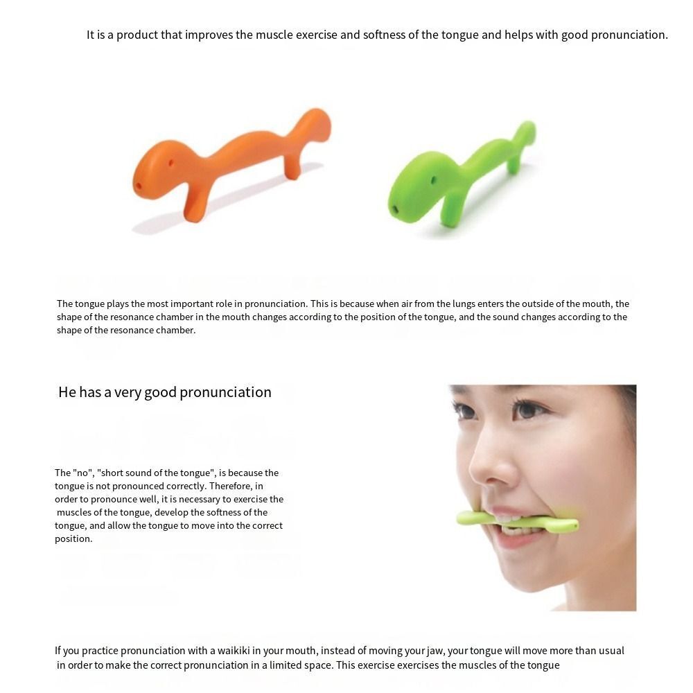 3 Color Mouth Smile Training Massager Portable Smile Shaper Jaw Lip ...