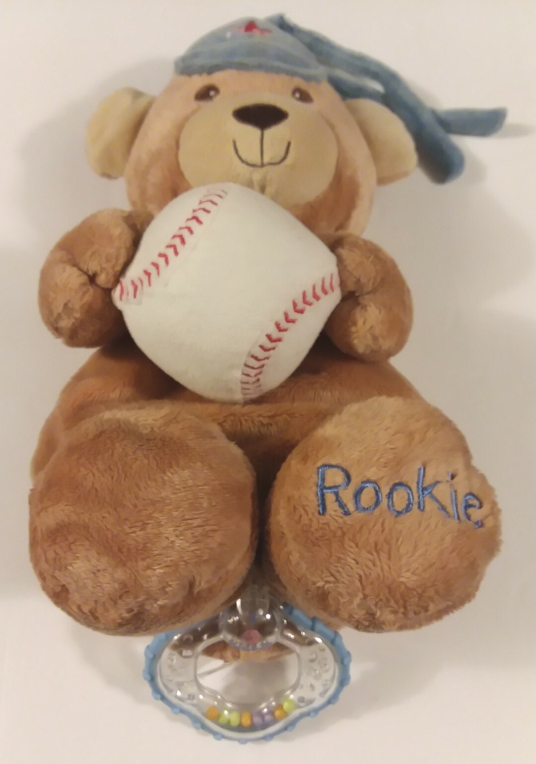 2002 Kids Ii Rookie Singing Baseball Bear Plush Toy Model 7351 Ages