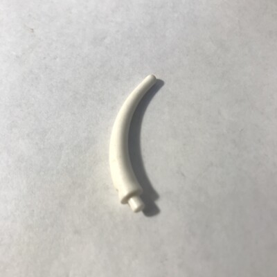 LEGO White Dinosaur Tail End Section Horn Ref 40379 Set 7978 8496 7414 ...