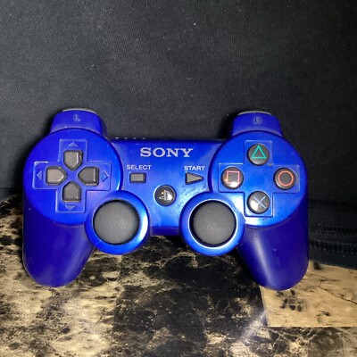Sony PlayStation Dualshock 3 Sixaxis Wireless Controller - Blue ...