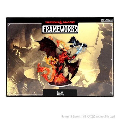 Dungeons & Dragons Frameworks Balor Miniature Balrog Pit Fiend | eBay