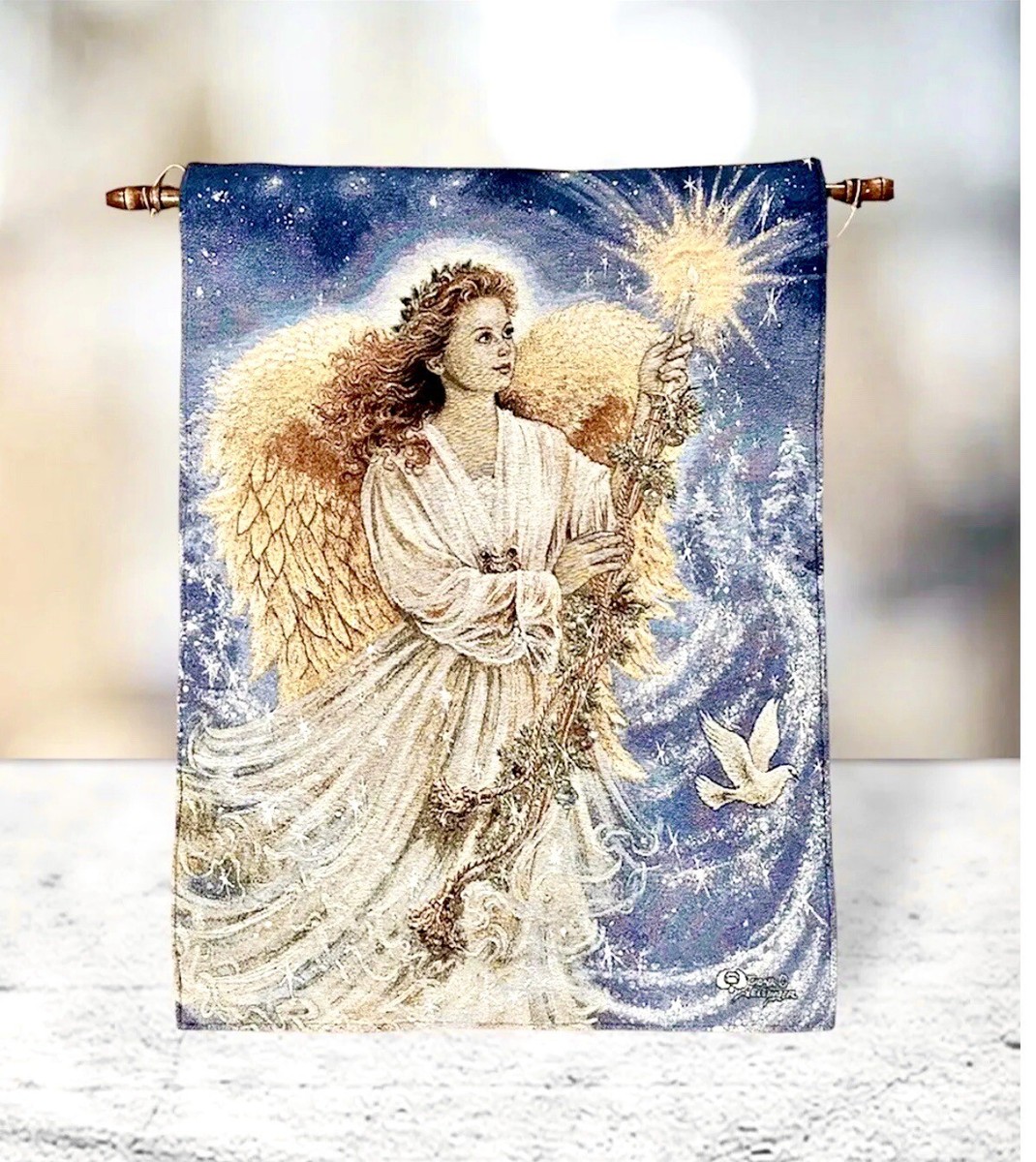 Fiber Optic Angel Tapestry Teachers Inspire Angel Ornament By Pavilion