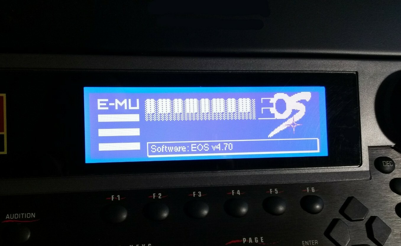 EMU ULTRA E4XT e6400 E-SYNTH E5000 E4 Platinum (Negative) Custom LED ...