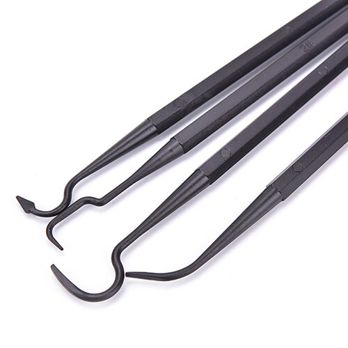 3pcs Brush and 4pcs Nylon Pick Set Brushes Cleaning Paint Rust Dirt ...