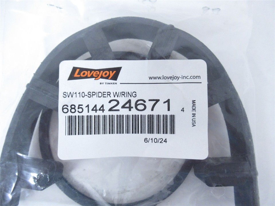 245520 New-No Box; Lovejoy SW110 Spider W/Ring 68514424671 | eBay