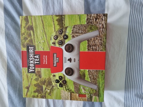 Official Yorkshire Tea Dualsense 5 Controller For PS5. All Inserts ...