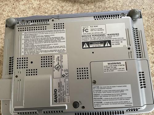 Sanyo Pro XtraX Multiverse Projector - Silver/Grey | eBay