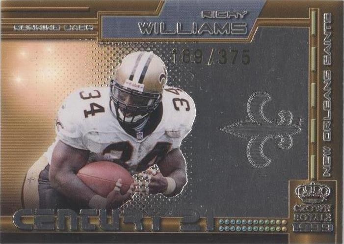 1999 Pacific Crown Royale - Century 21 Ricky Williams #9 /375 (RC) for ...