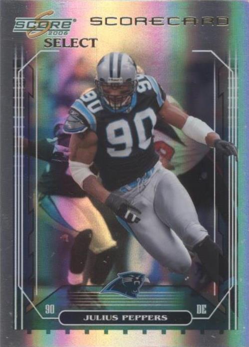 2006 Score Select - Julius Peppers #35 Scorecard /100 for sale online ...