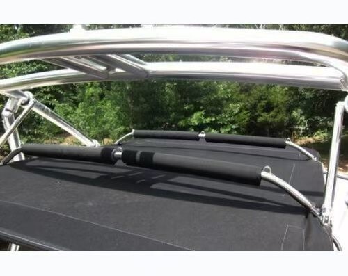 INDY Liquid Flat Wakeboard Tower Bimini 1350V White Canopy W/ 1 Pair ...