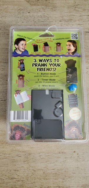 Sneekums Pet Pranksters Snitch Furry Pop up Surprise Prank Device ...