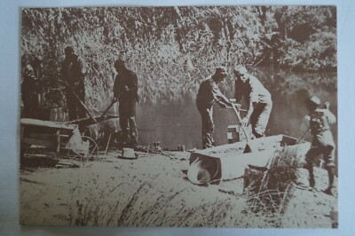 Gold Puddling c.1900 Australian Yesteryear Series Collectable Postcard ...