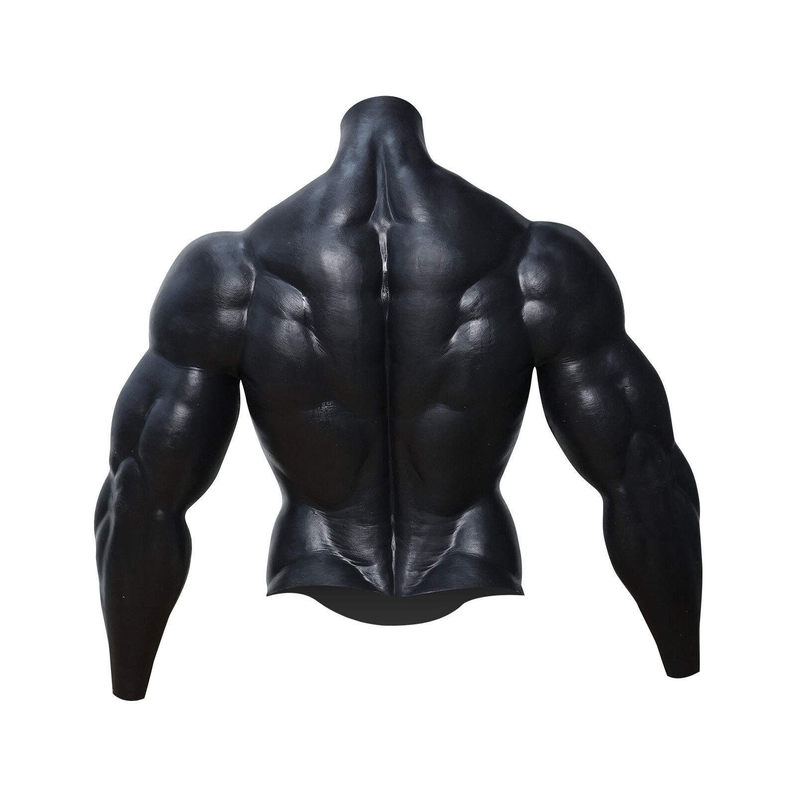 SMITIZEN Upgraded Silicone Muscle Suit Black Realistic animal Dog Mask ...