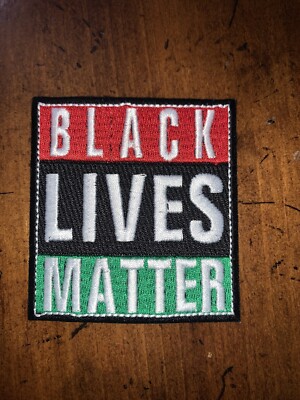 BLACK LIVES MATTER Patch | eBay