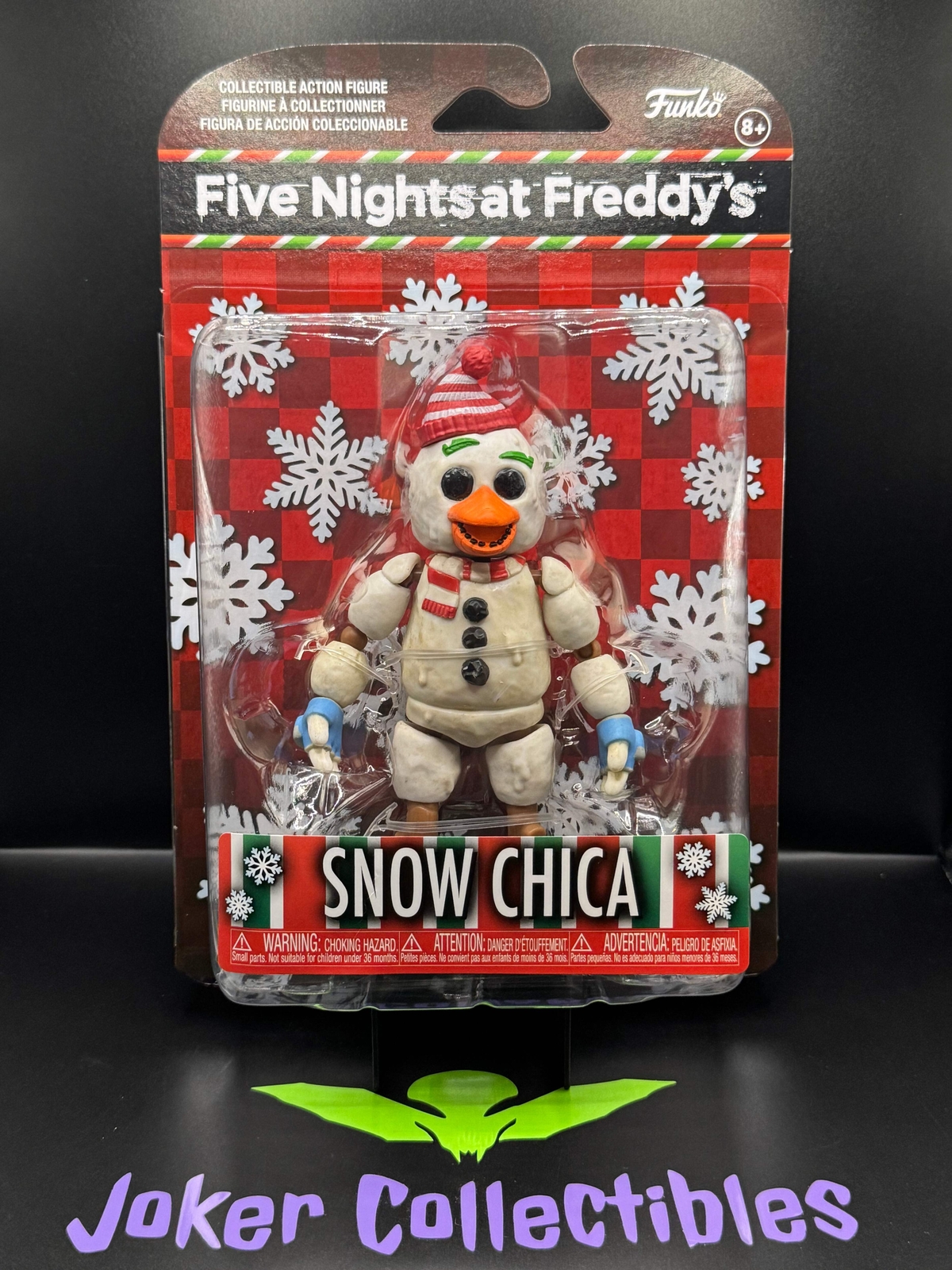 Funko Five Nights at Freddy's Holiday Snow Chica Action Figure FNAF