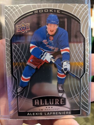 2020-21 Upper Deck Allure #100A Alexis Lafreniere RC NEW YORK RANGERS ...