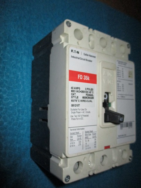 Eaton FD3040L Circuit Breaker for sale online | eBay
