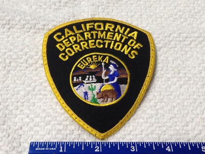 California Department of Corrections Shoulder Patch | eBay