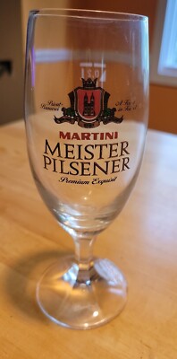 Martini Meister Pilsener Beer Glass. 0.2 L. | eBay