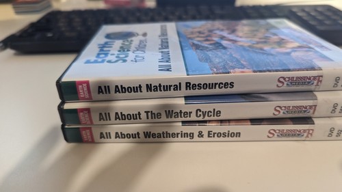 Earth Science for Children - Schlessinger Media SET OF 3 - DVD - VERY ...