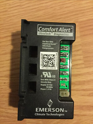 EMERSON COMFORT ALERT ULTRATECH DIAGNOSTICS 543-0033-00 HVAC | eBay