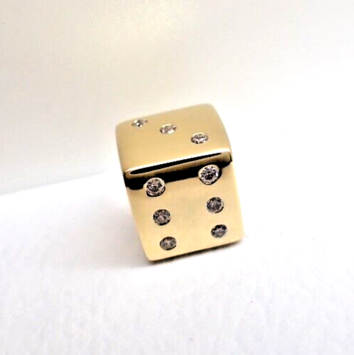 Authentic Pandora #761269C01 Sparkling Dice Charm Shine Collection | eBay