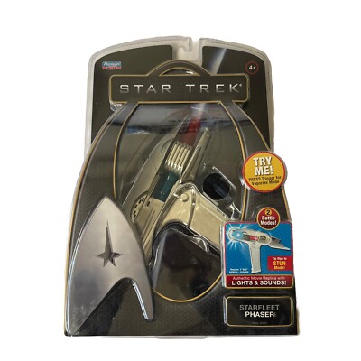 Star Trek Starfleet Phaser Toy Playmates 2009 New Sealed In Box | eBay