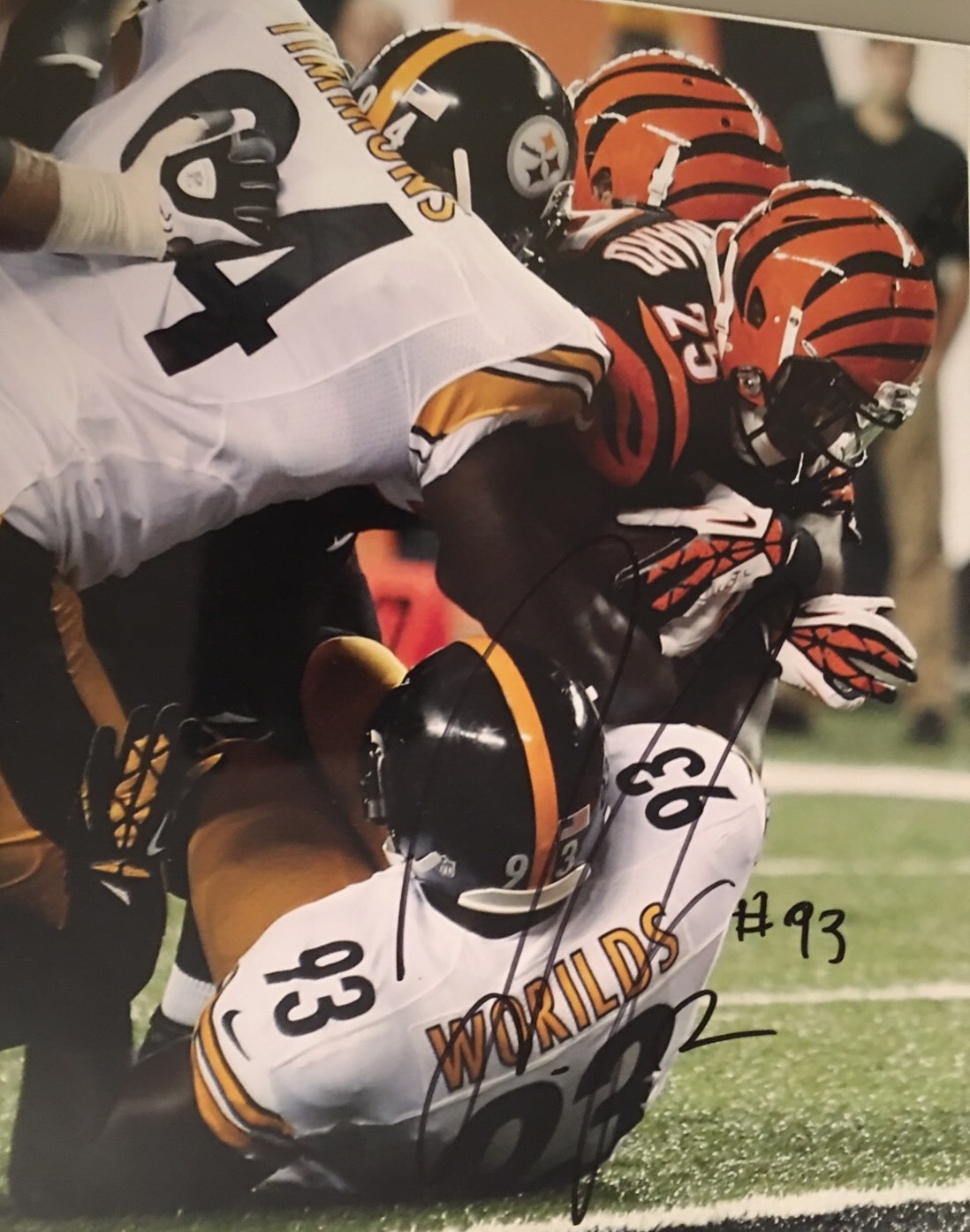 Jason Worilds AUTOGRAPH PITTSBURGH STEELERS Hand Signed 8x10 Photo | eBay