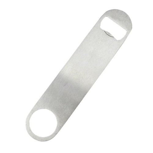 US Stock 10pcs Flat Stainless Steel Beer Bottle Opener Bar Blade Opener ...