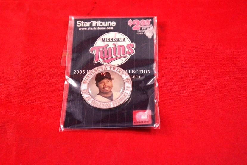 Vintage 1" Minnesota Twins Medallion Baseball Collectible #23 Shannon ...