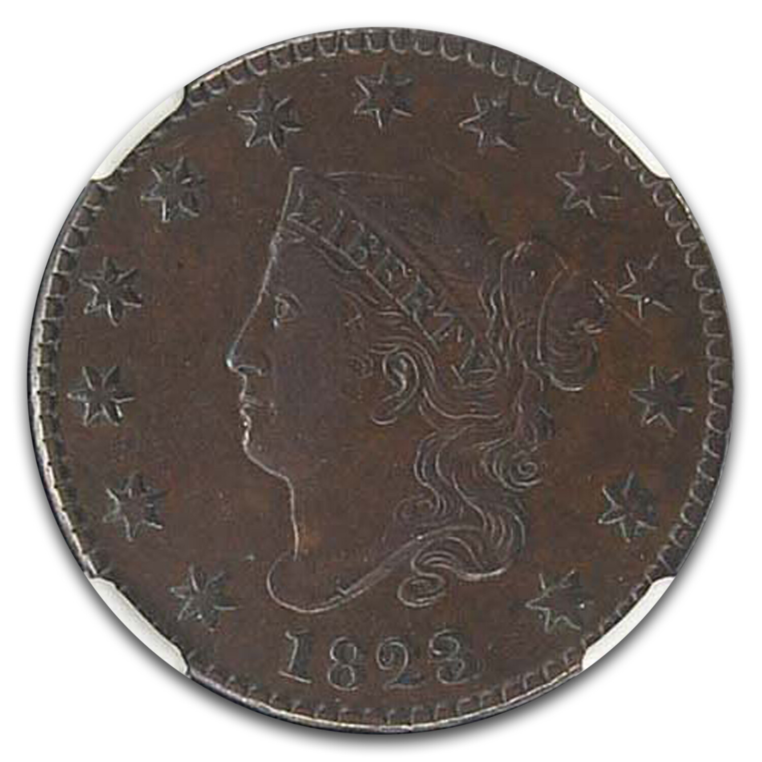 1823/2 Large Cent XF-40 NGC (Brown, N-1) - SKU#289702 | eBay