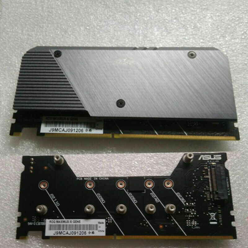 DIMM.2 H5 Adapter w/ 2PCIe NVME SSD For ASUS ROG M9A M10A R6A R6E M12E ...