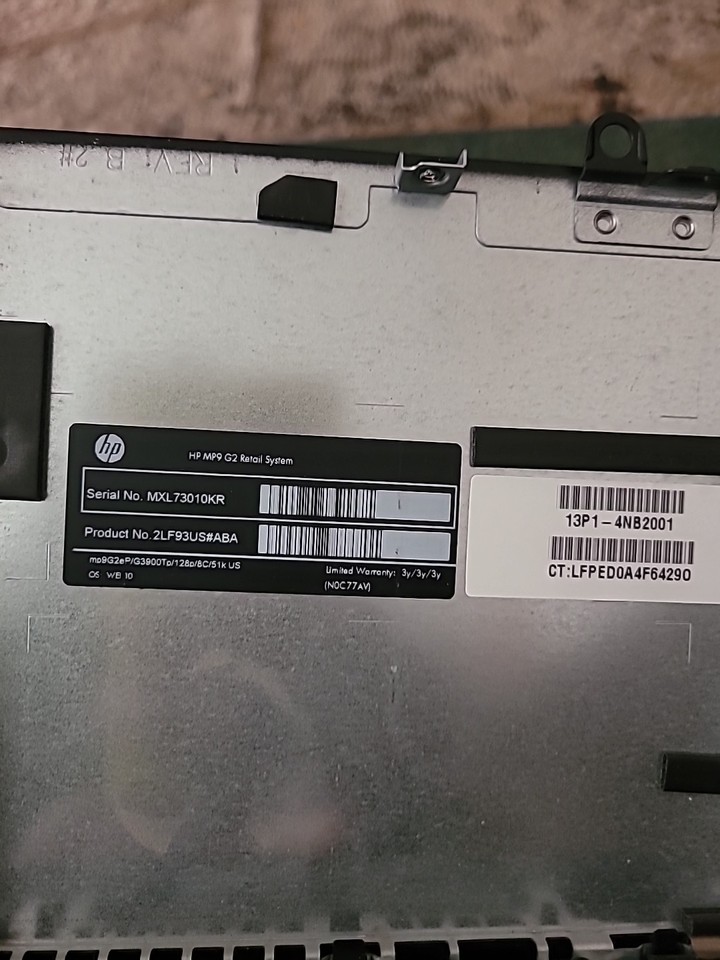 HP MP9 G4 Retail Mini PC Computer | eBay